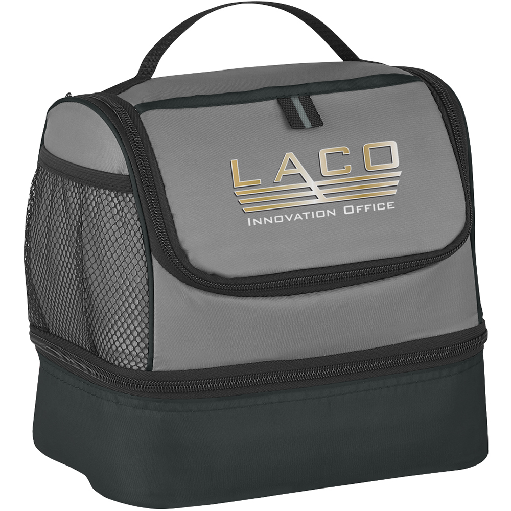 Two Compartment Lunch Pail Bag