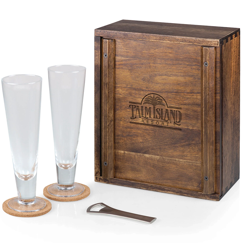 Pilsner Beer Set for 2