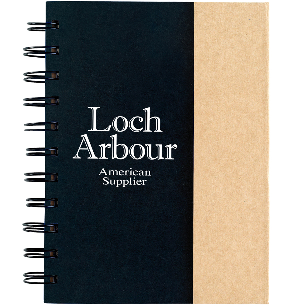 Small Spiral Notebook With Sticky Notes And Flags