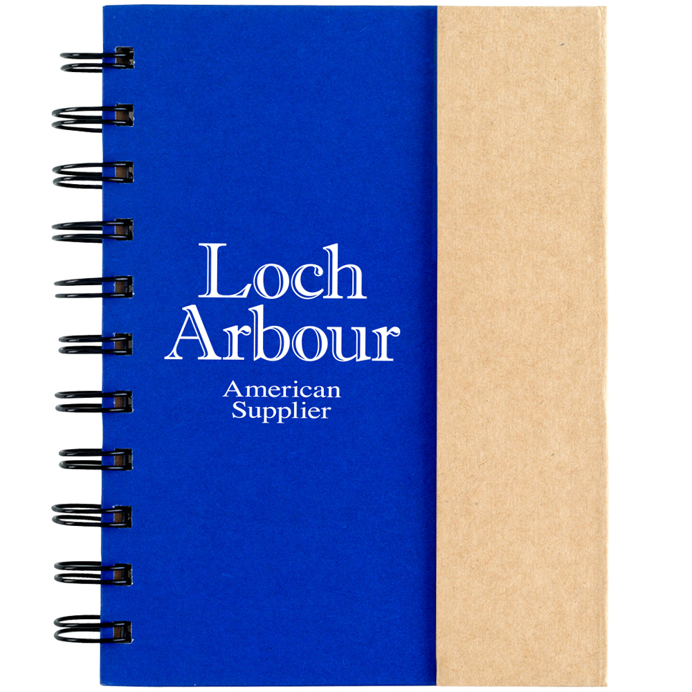 Small Spiral Notebook With Sticky Notes And Flags