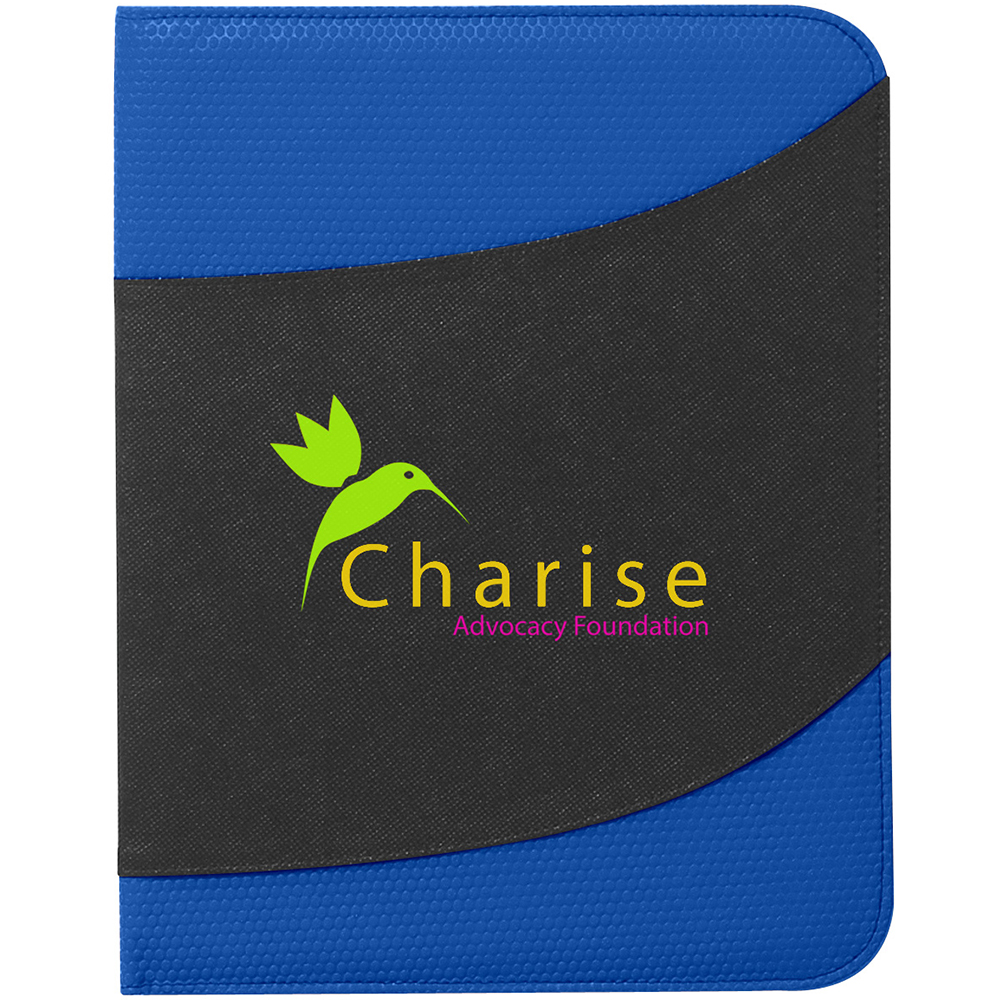 Custom Printed Bubble Writing Pad Padfolios