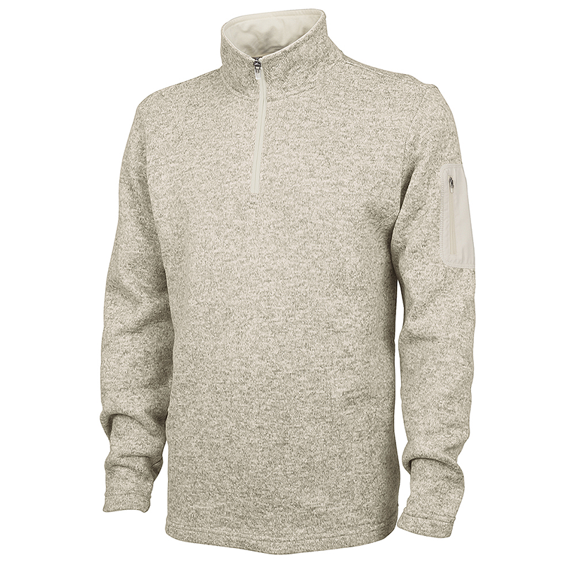 Men's Heathered Fleece Pullover