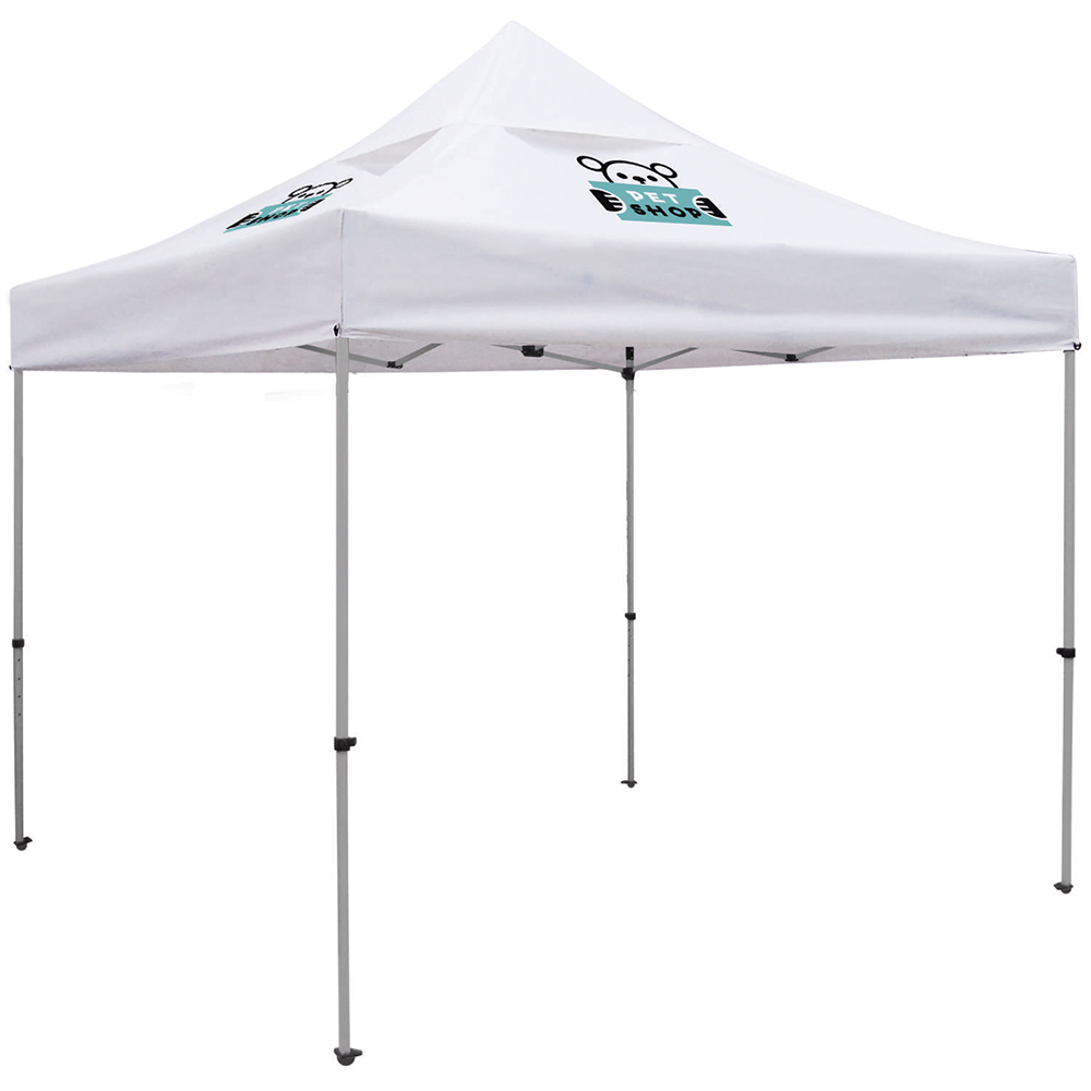 Premium 10 x 10 Vented Canopy Event Tent Kit with Two Location Full ...
