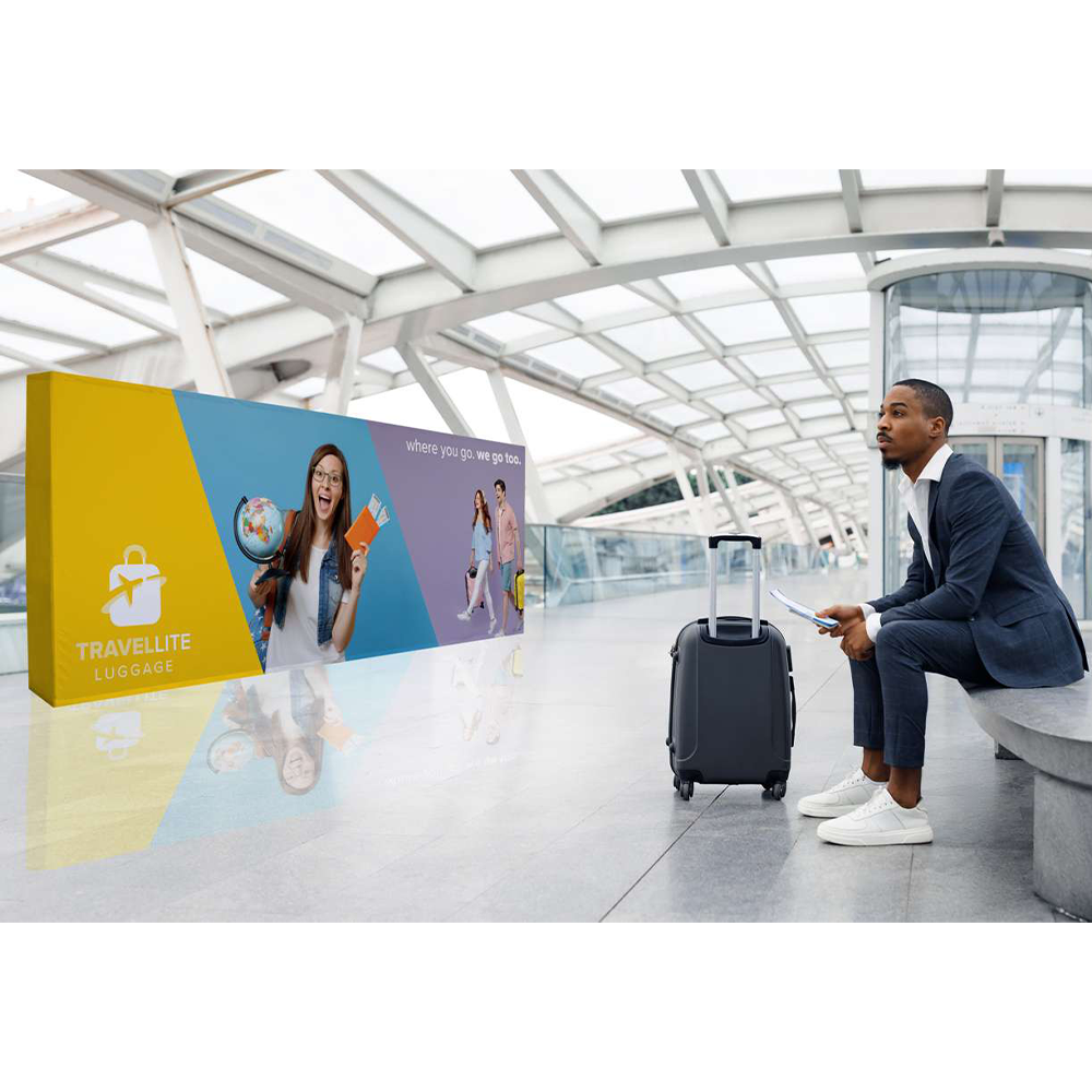 Splash 20 foot Straight Floor with Wrap Graphic Kit