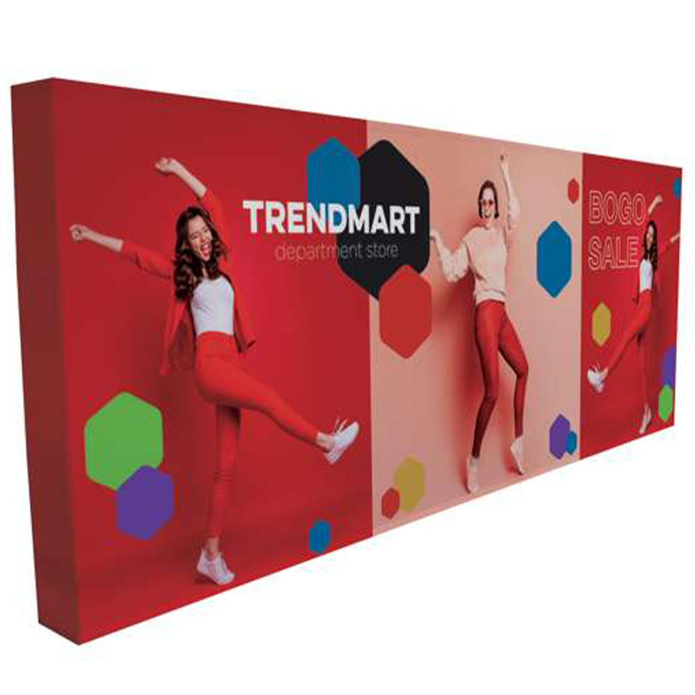 Splash 20 foot Straight Floor with Wrap Graphic Kit