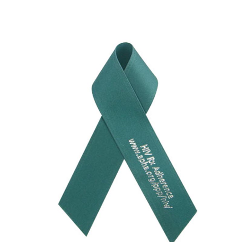 Custom Printed Awareness Ribbon Lapel Pins Custom Printed Awareness Ribbon Lapel Pins