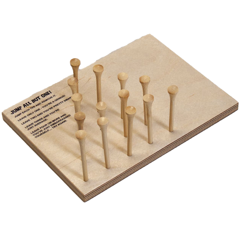 Triangle Peg Game Deluxe