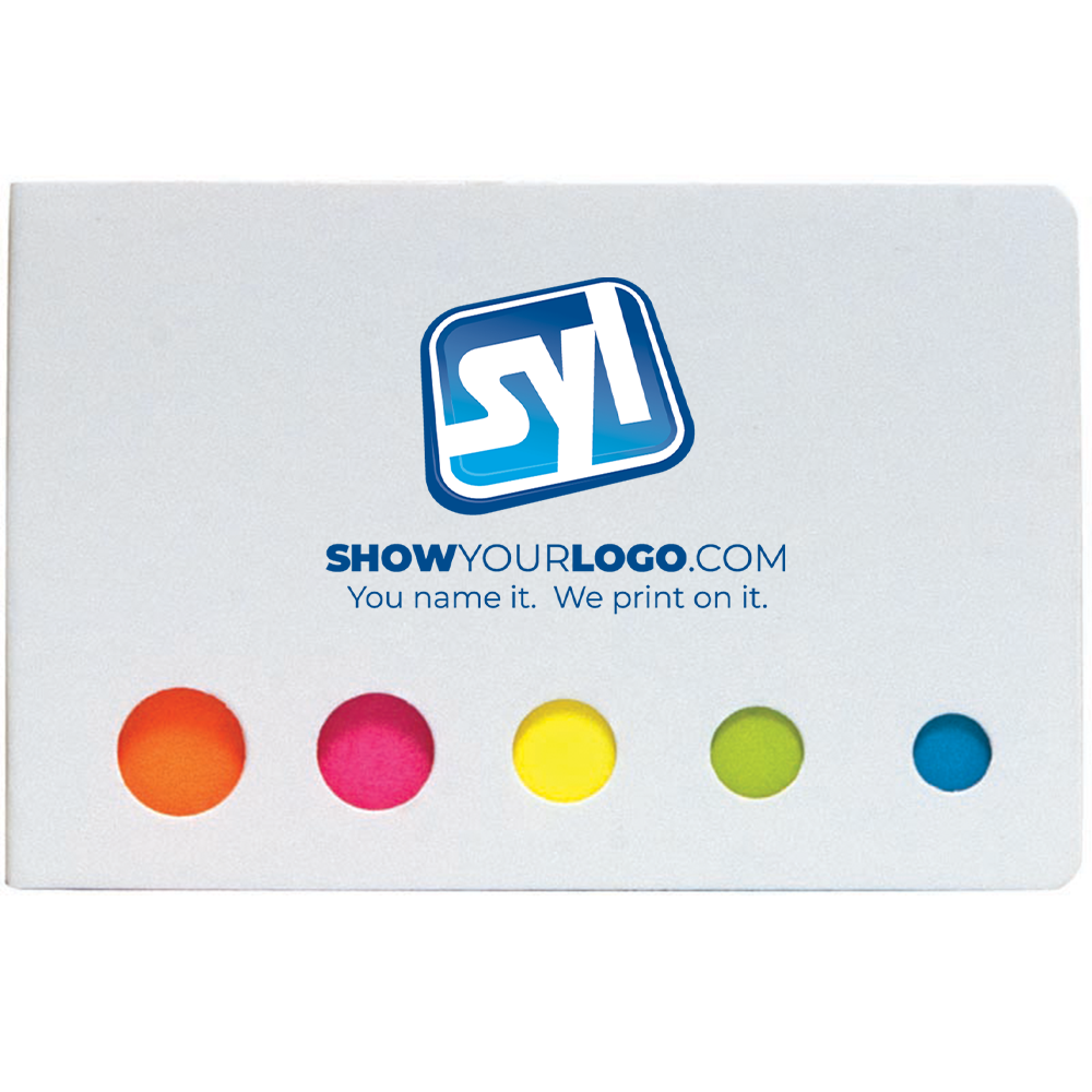Sticky Flag Booklet with Logo