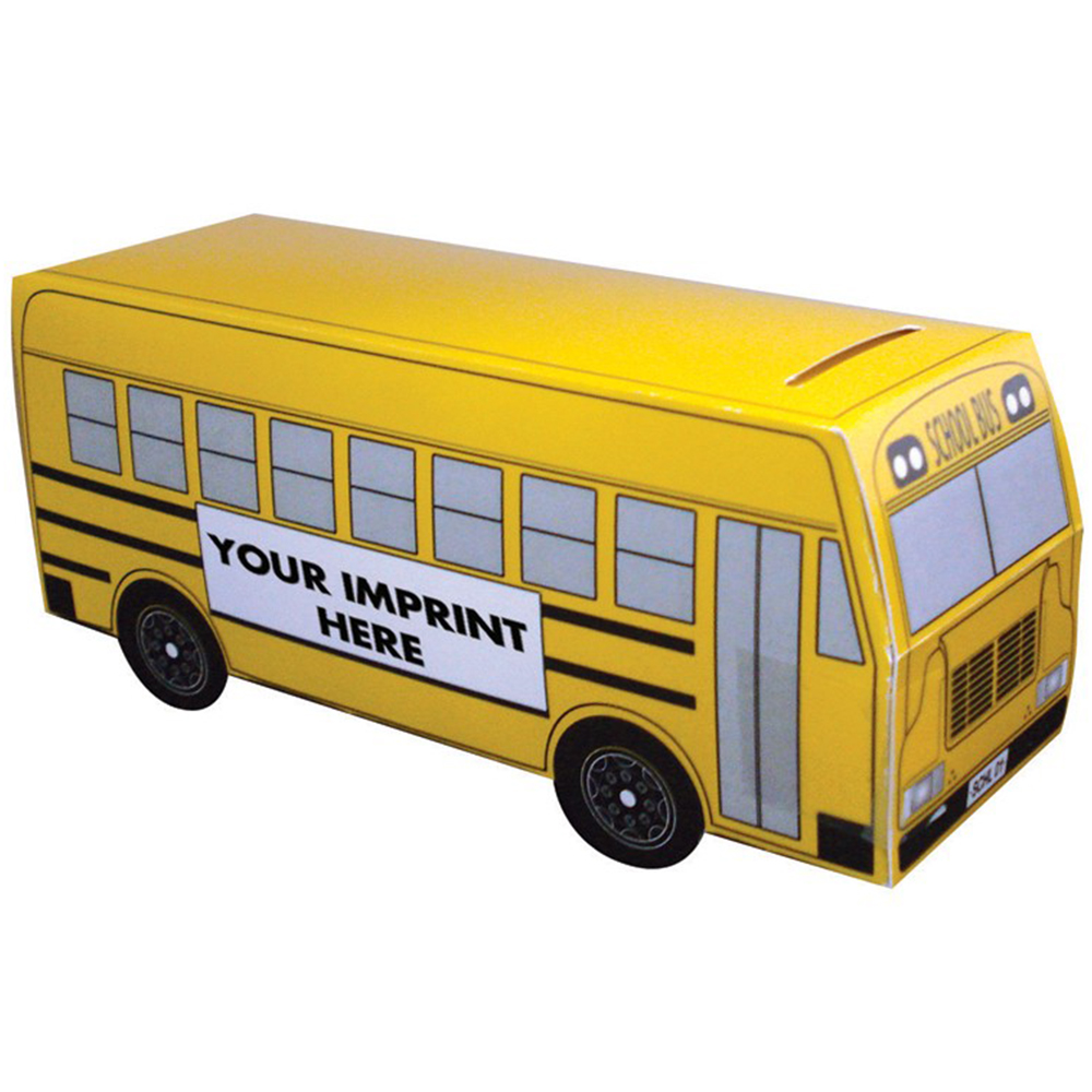 School Bus Bank - Show Your Logo