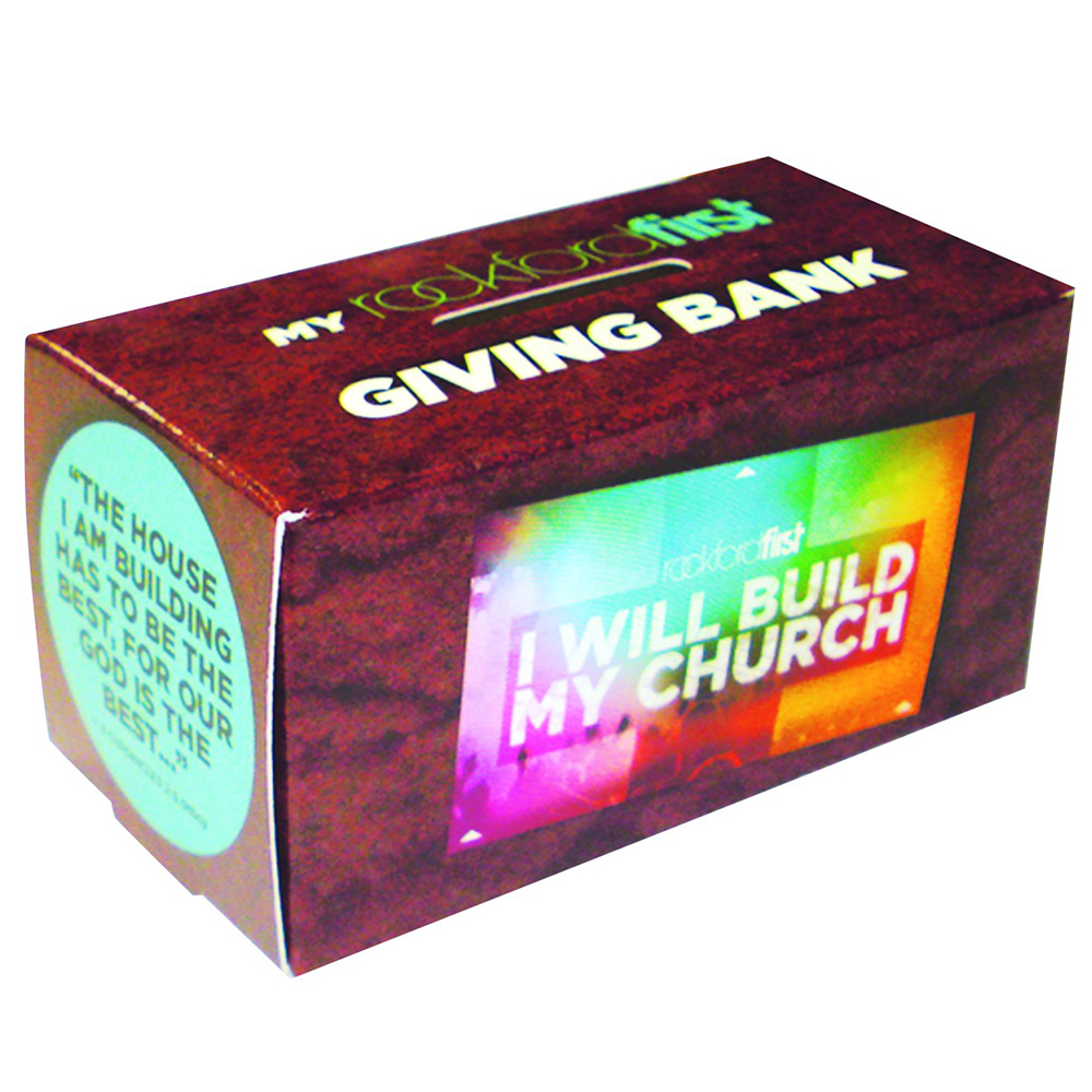 Small Bank Box - Show Your Logo