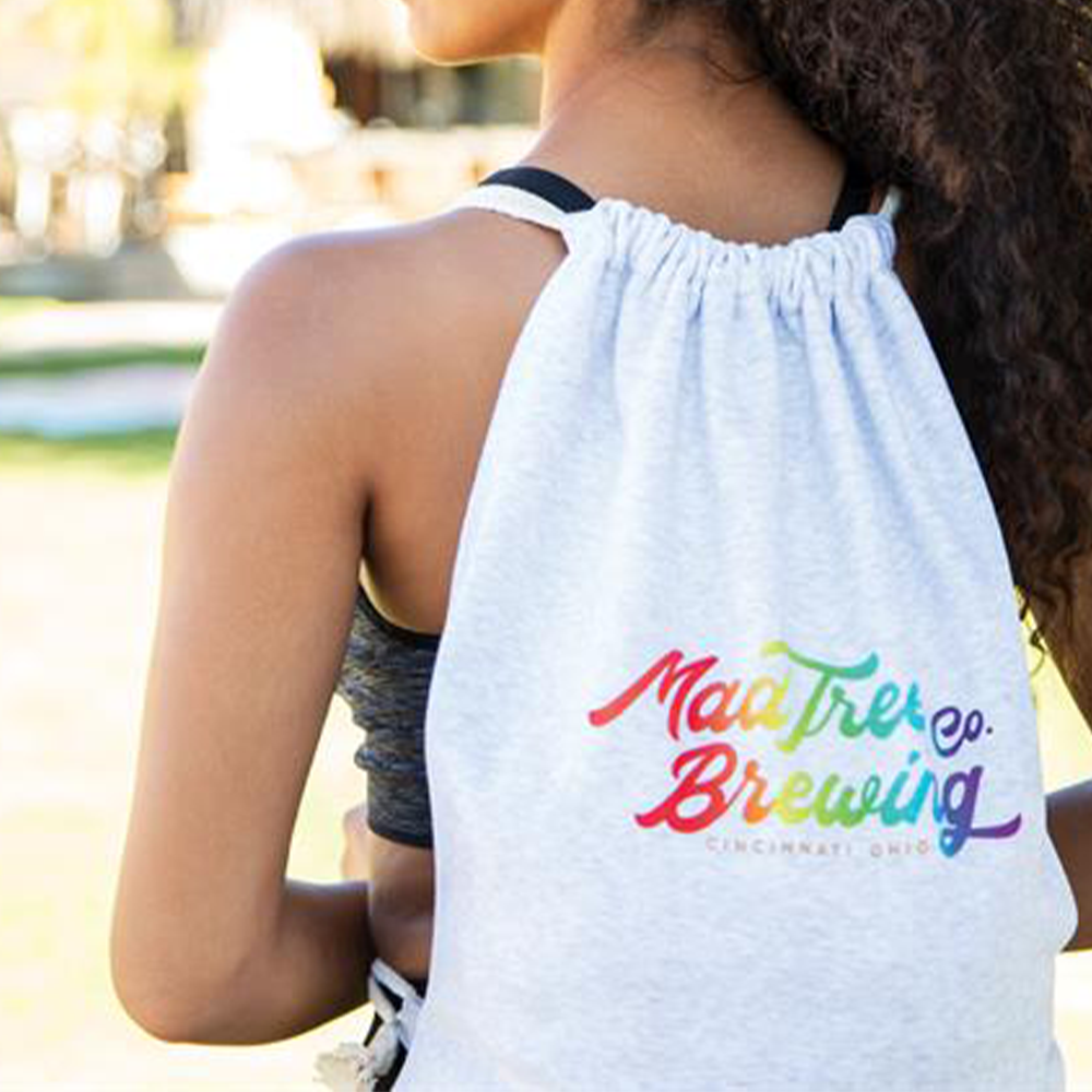 Sweatshirt Drawstring Backpack - Show Your Logo