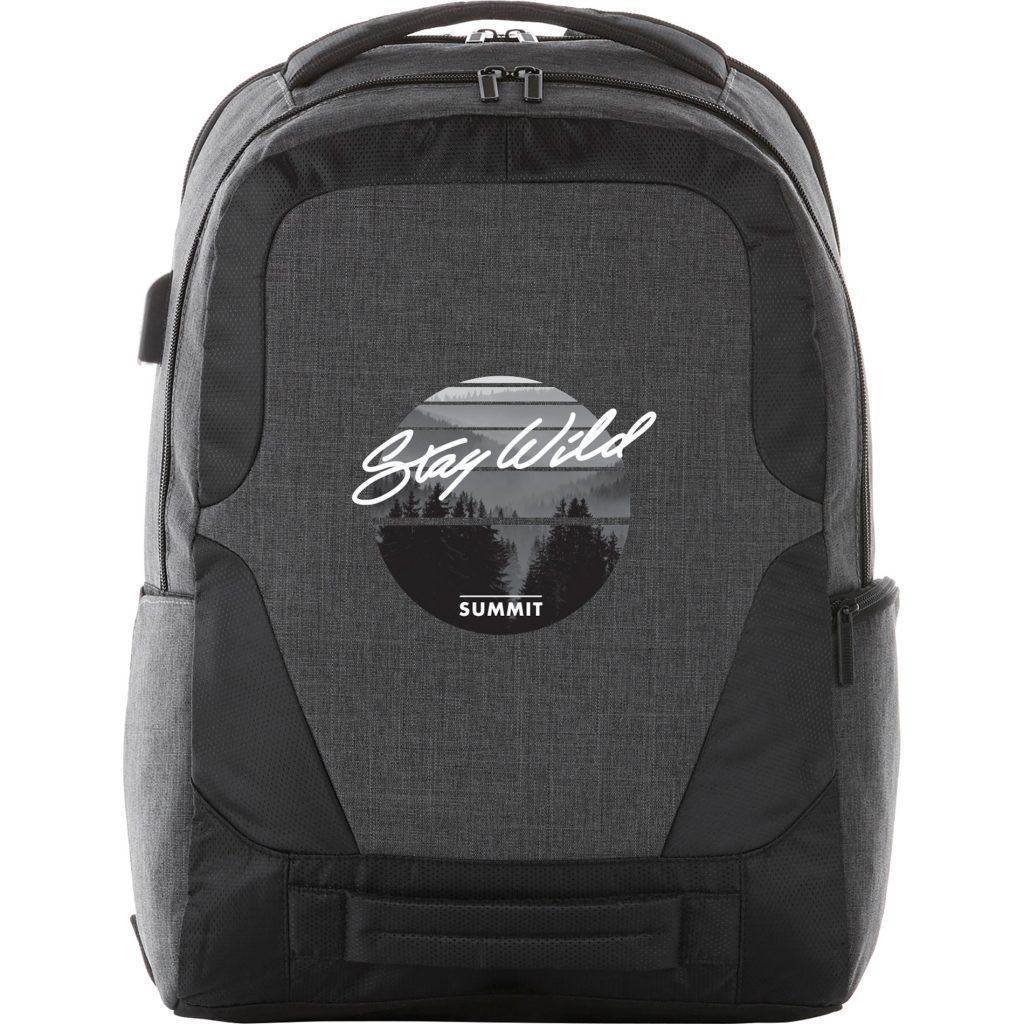 Overland 17" TSA Computer Backpack with USB Port - Show Your Logo