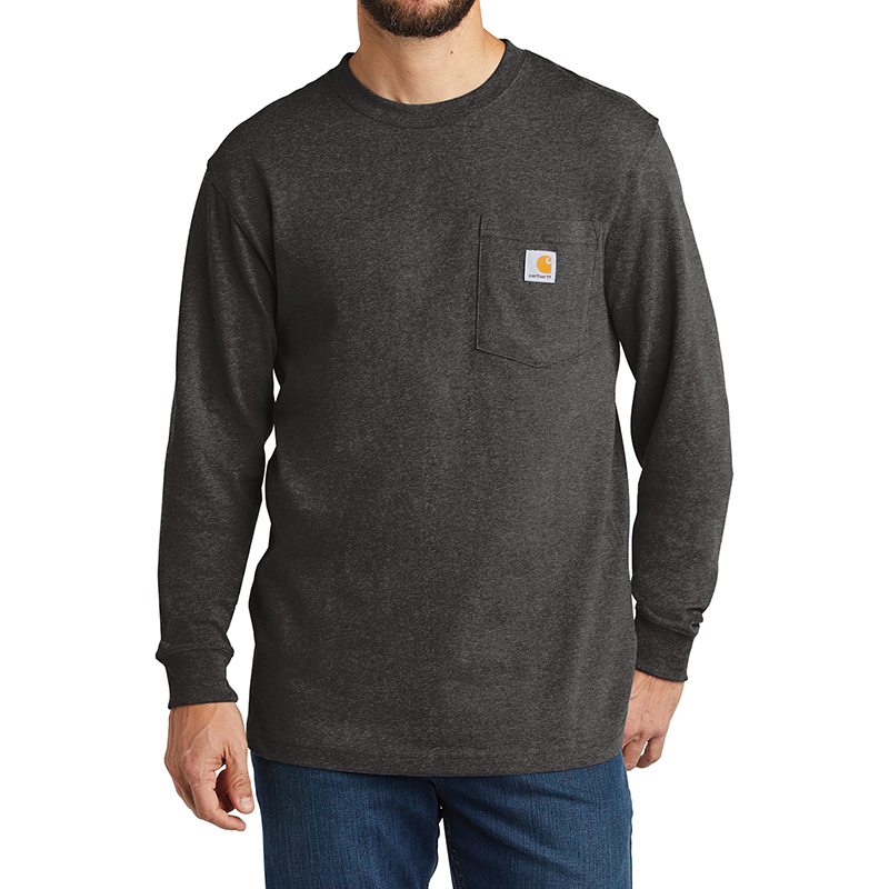 Carhartt ® Workwear Pocket Long Sleeve T-Shirt - Show Your Logo