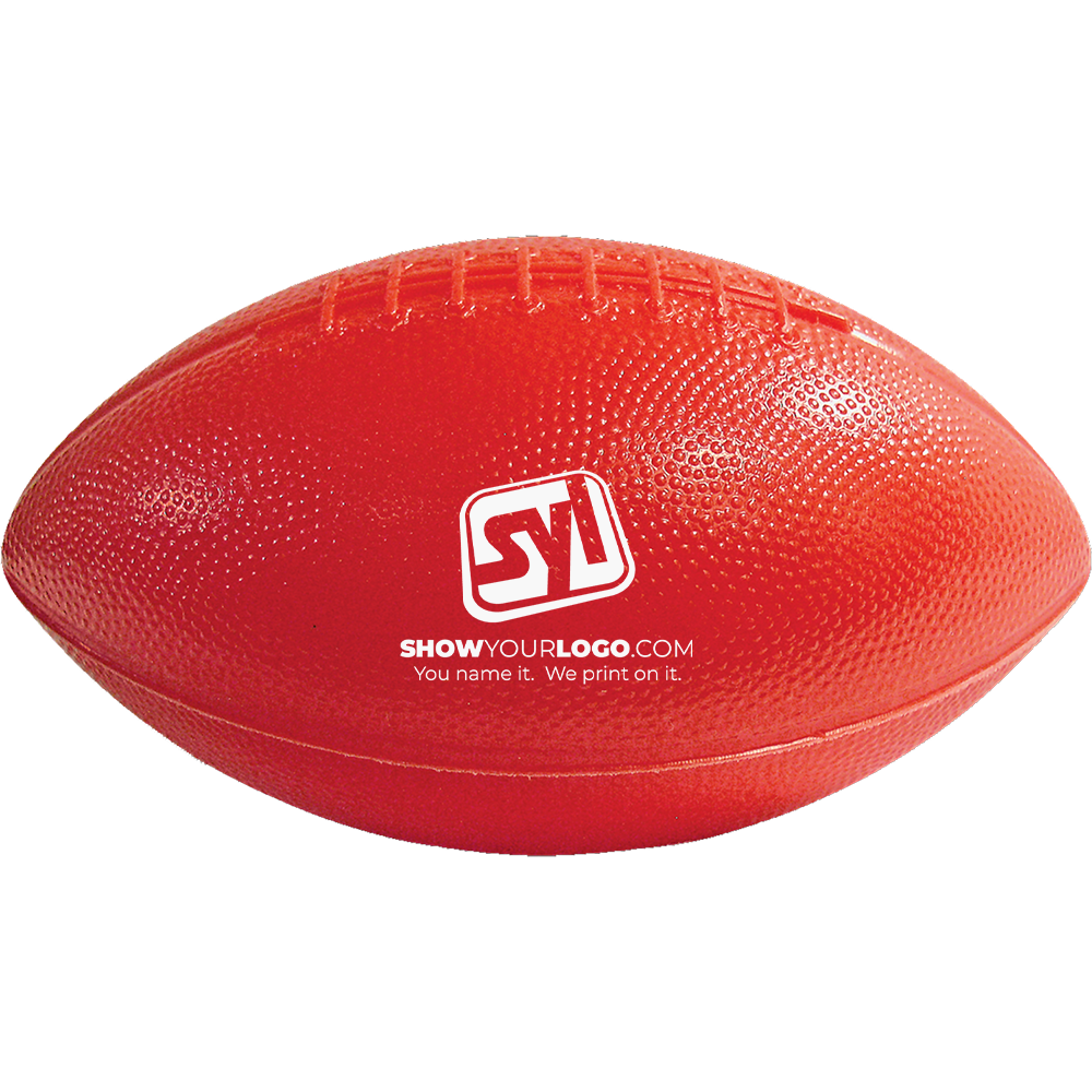 Mini Plastic Football - 6" - Show Your Logo