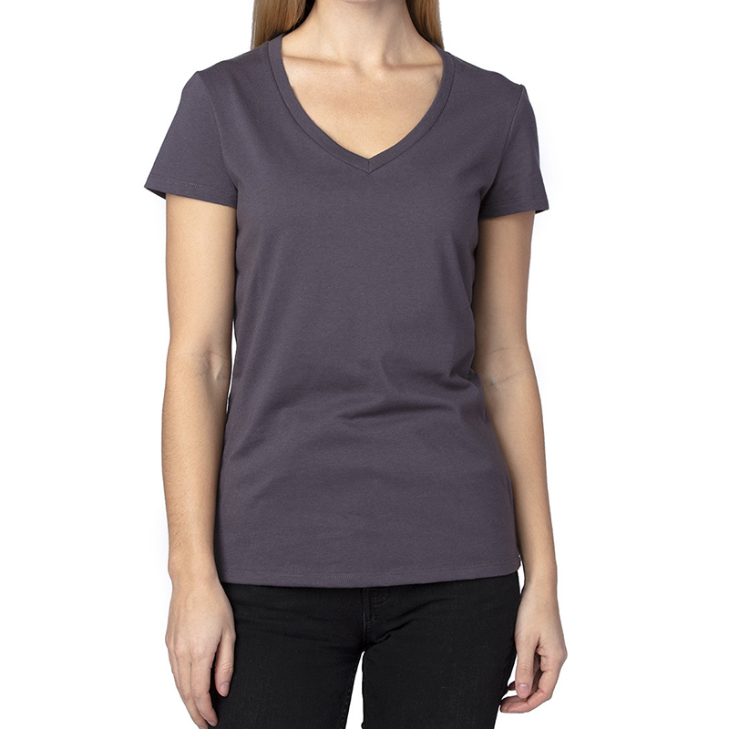 Threadfast Apparel Ladies' Ultimate V-Neck T-Shirt - Show Your Logo