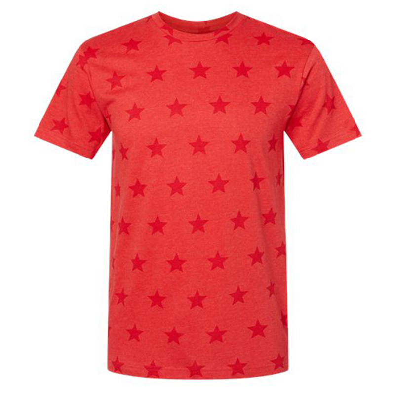 Code Five Star Print T-Shirt - Show Your Logo