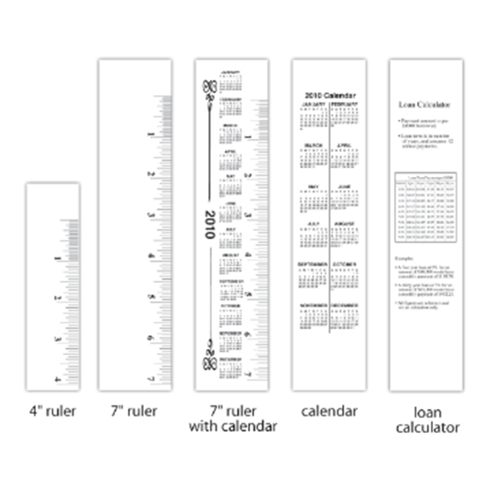 Paper Bookmark - Show Your Logo