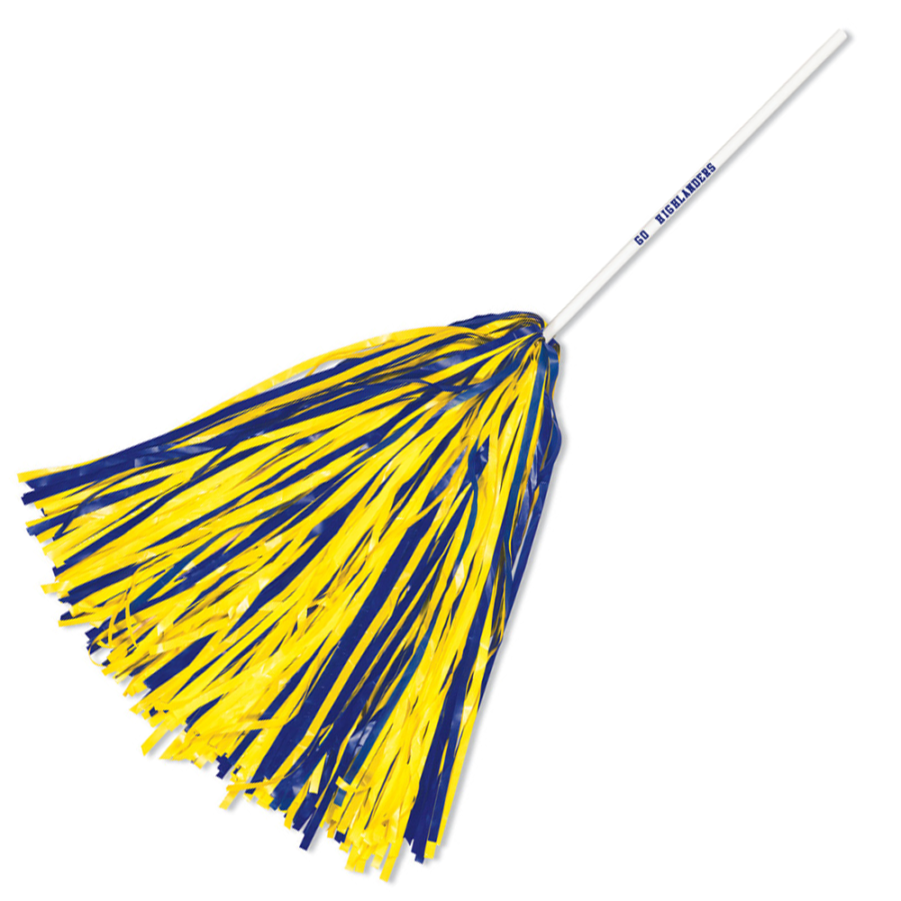 Vinyl Streamer Pom Pom - Show Your Logo