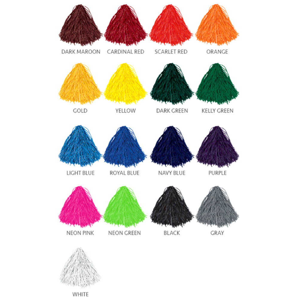 Vinyl Streamer Pom Pom - Show Your Logo