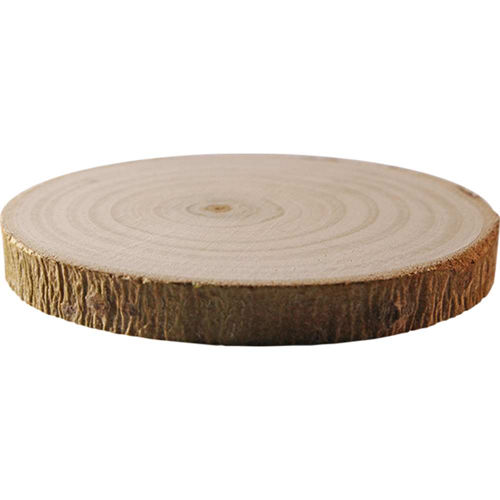 Tree Bark Drink Coaster - Show Your Logo