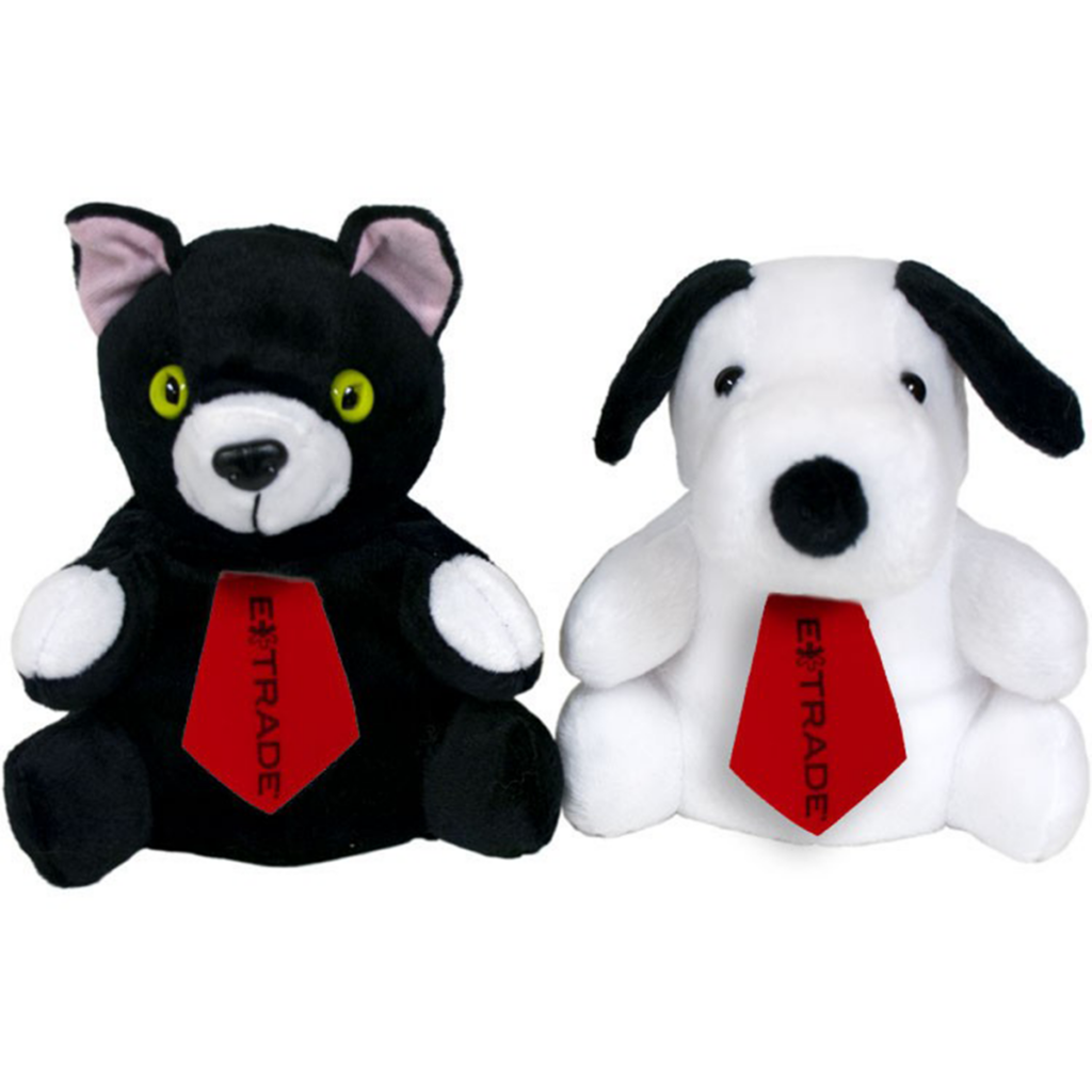 Reverible Cat/Dog Puppet - 7" - Show Your Logo