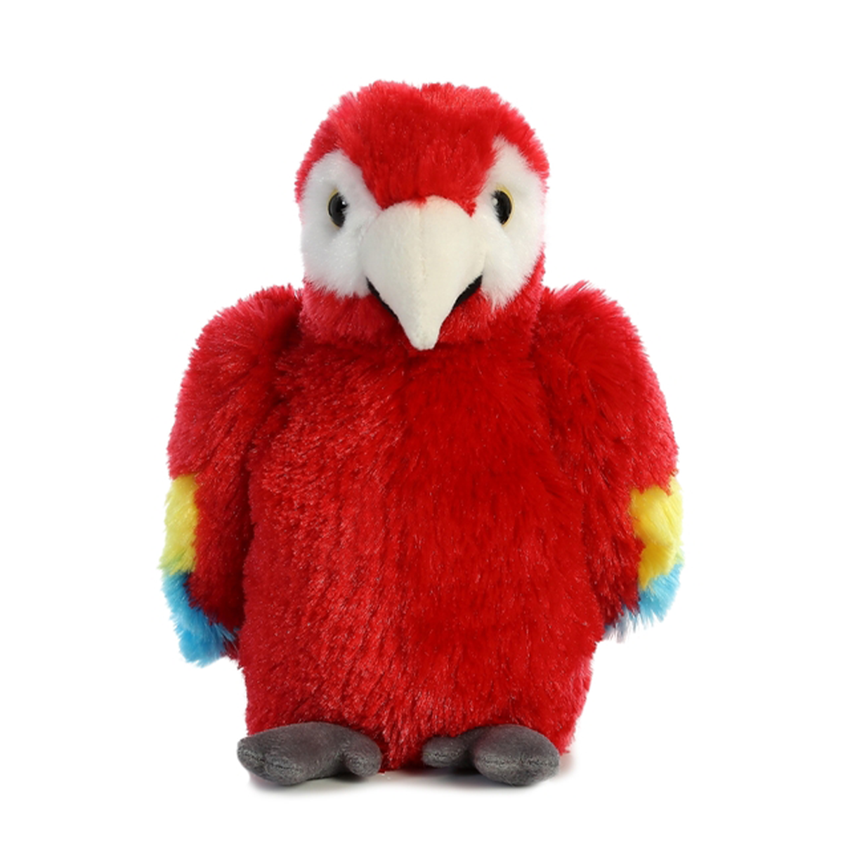 Scarlet Macaw Parrot Plush Toy - 8" - Show Your Logo