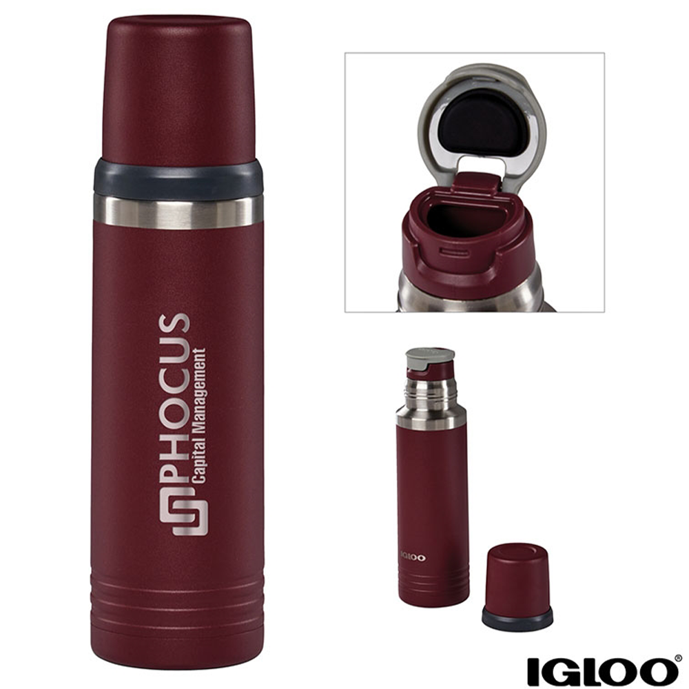 Igloo® Vacuum Insulated Flask - 20 oz - Show Your Logo
