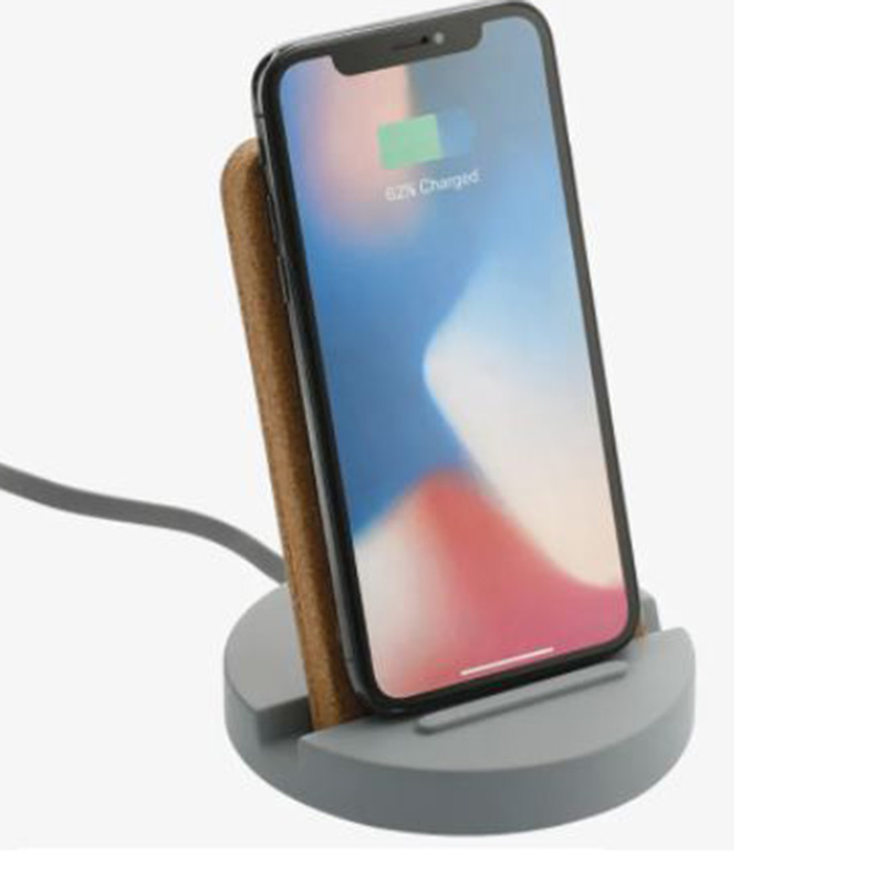 Set in Stone Wireless Charging Stand - Show Your Logo Set in Stone Wireless Charging Stand - Show Your Logo