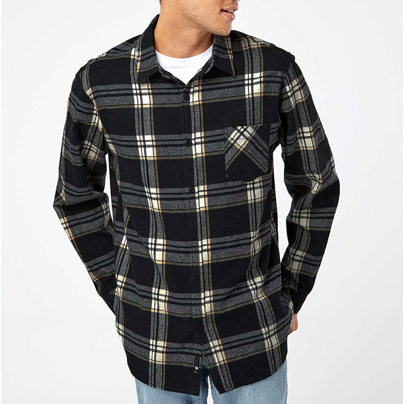 Burnside® Open Pocket Flannel Shirt - Show Your Logo