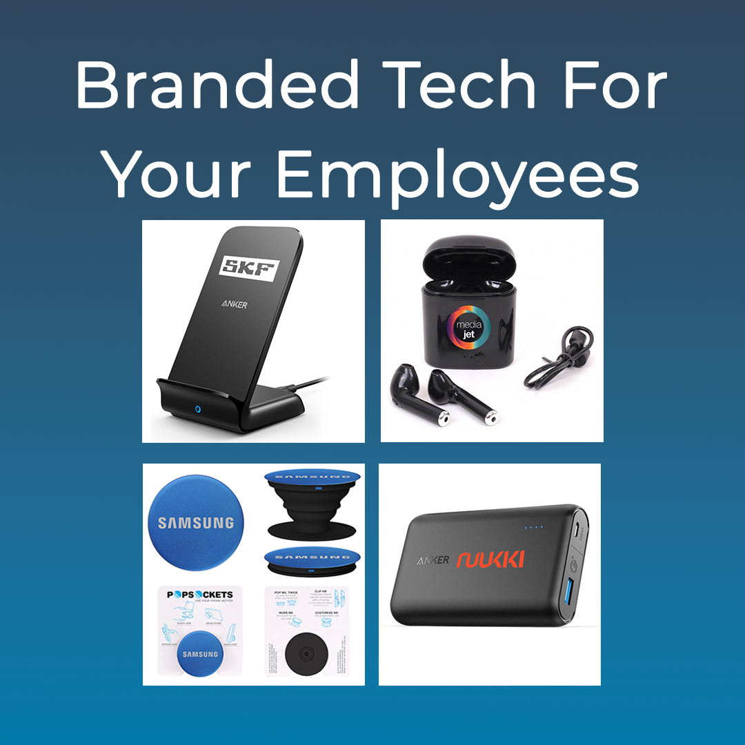 Level Up Your Work Day With Branded Tech - Show Your Logo