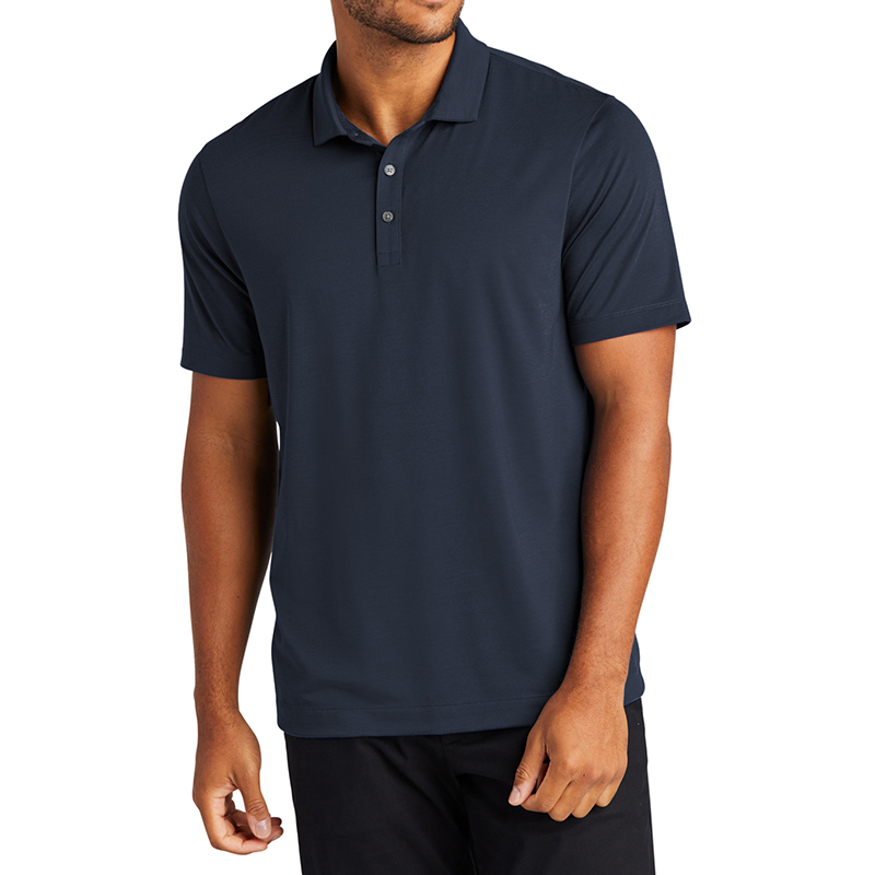 MERCER + METTLE™ Stretch Jersey Polo - Show Your Logo