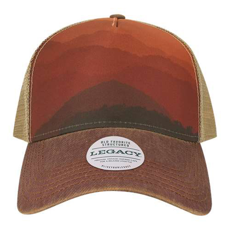 Legacy Old Favorite Five-Panel Trucker Cap - Show Your Logo