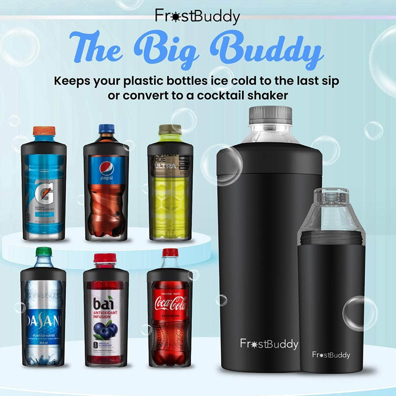 Frost Buddy® Big Buddy Bottle Cooler - Show Your Logo
