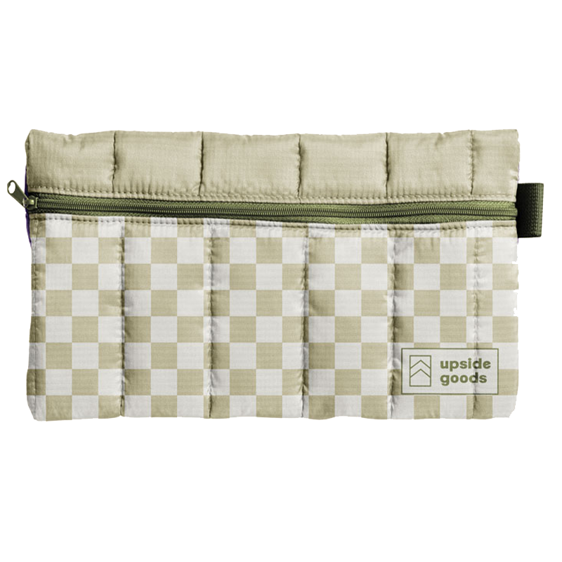 Zip Front Pouch Large - Puff Puff - Show Your Logo
