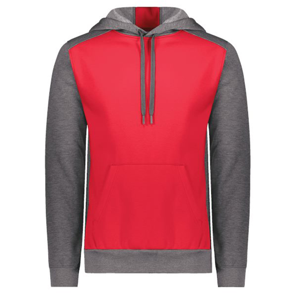 Augusta Sportswear Eco Revive™ Three-Season Triblend Fleece Hooded ...