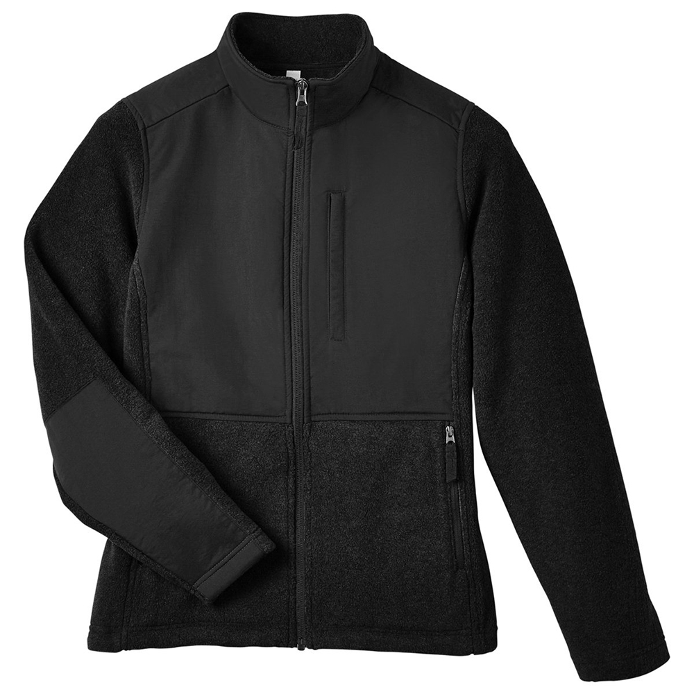 Core 365 Ladies' Journey Summit Hybrid Full-Zip Jacket - Show Your Logo