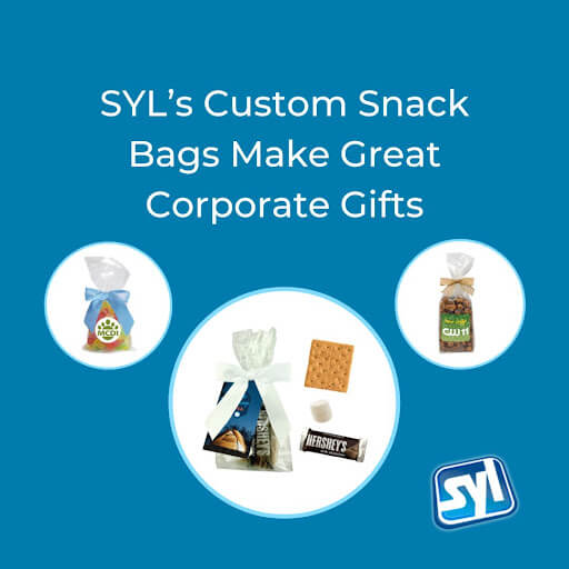 SYL’s Custom Snack Bags Make Great Corporate Gifts