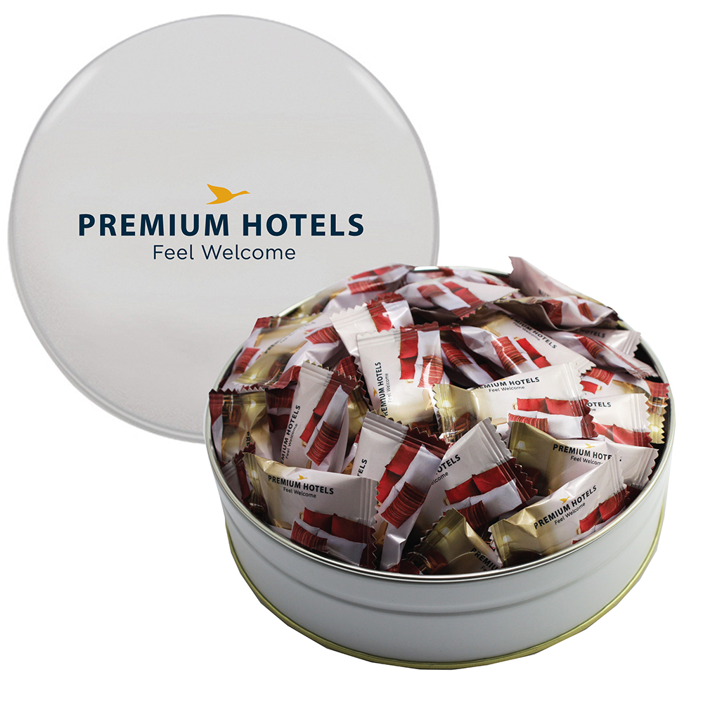 Grand Tin with Individual Mints - Show Your Logo