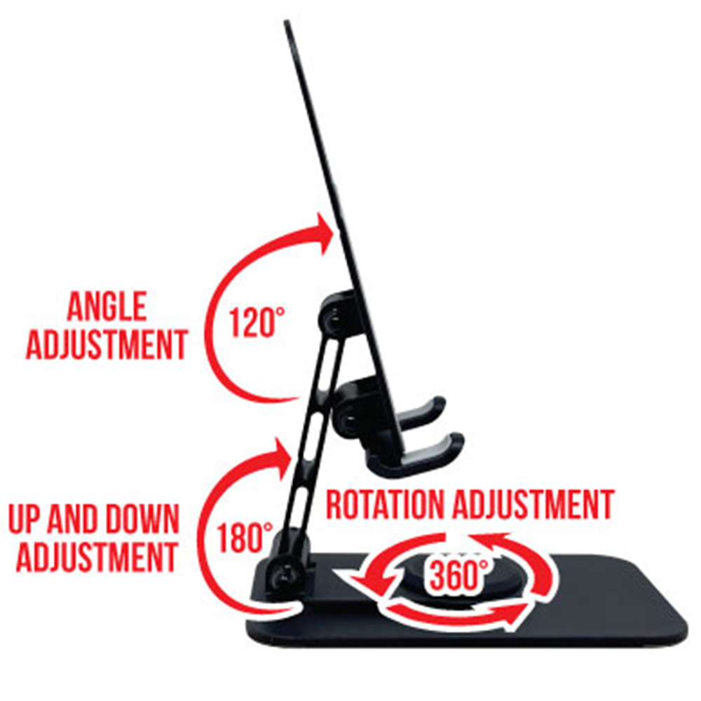 Universal 360° Foldable Smartphone Stand - Show Your Logo