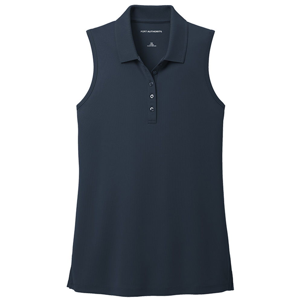 Port Authority® Women's Dry Zone® UV Micro-Mesh Sleeveless Polo - Show ...