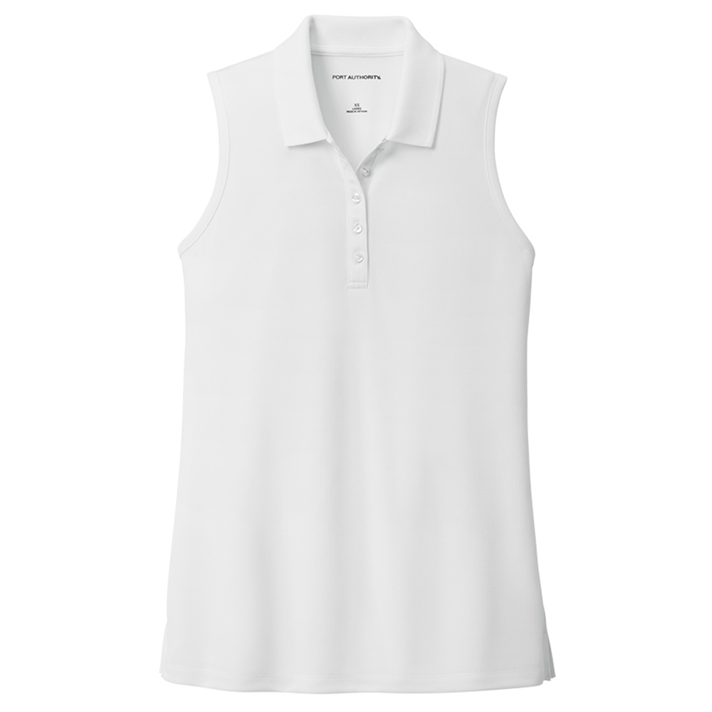 Port Authority® Women's Dry Zone® UV Micro-Mesh Sleeveless Polo - Show ...