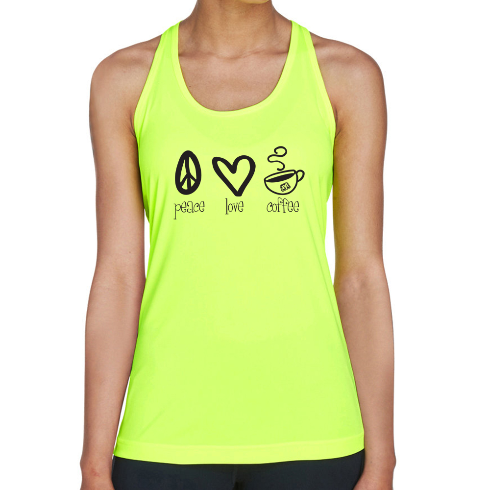 Team 365 Ladies' Zone Performance Racerback Tank - Show Your Logo