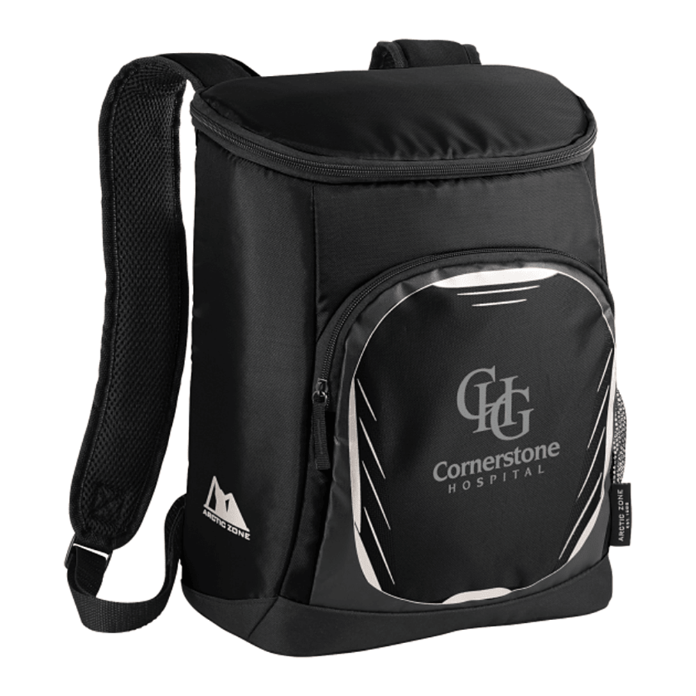Arctic Zone® Cooler Backpack - 18 Cans - Show Your Logo