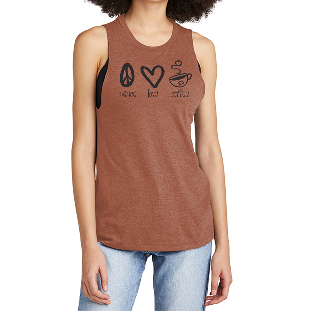 District® Women’s Perfect Tri® Muscle Tank - Show Your Logo