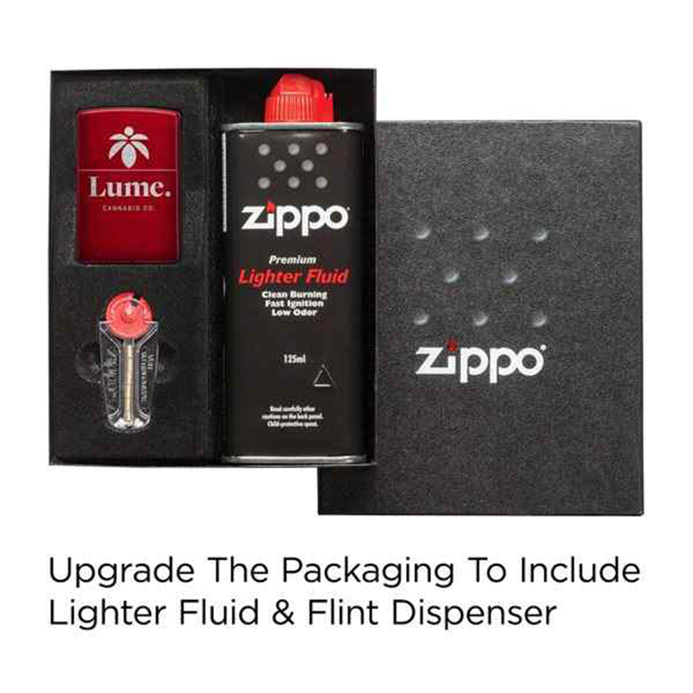 Zippo® Windproof Lighter Classic Candy Apple Red™ - Show Your Logo