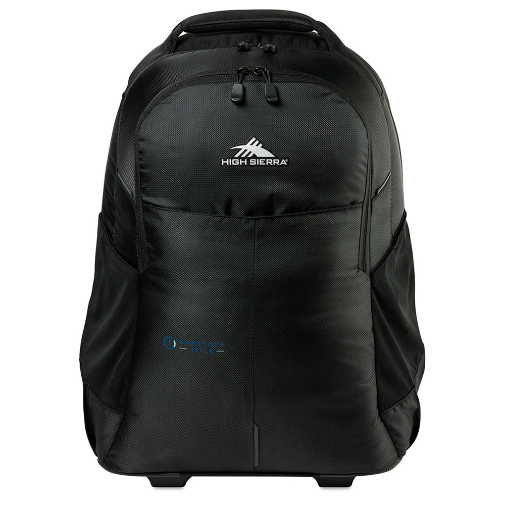 High Sierra® Powerglide Pro Wheeled Backpack - Show Your Logo