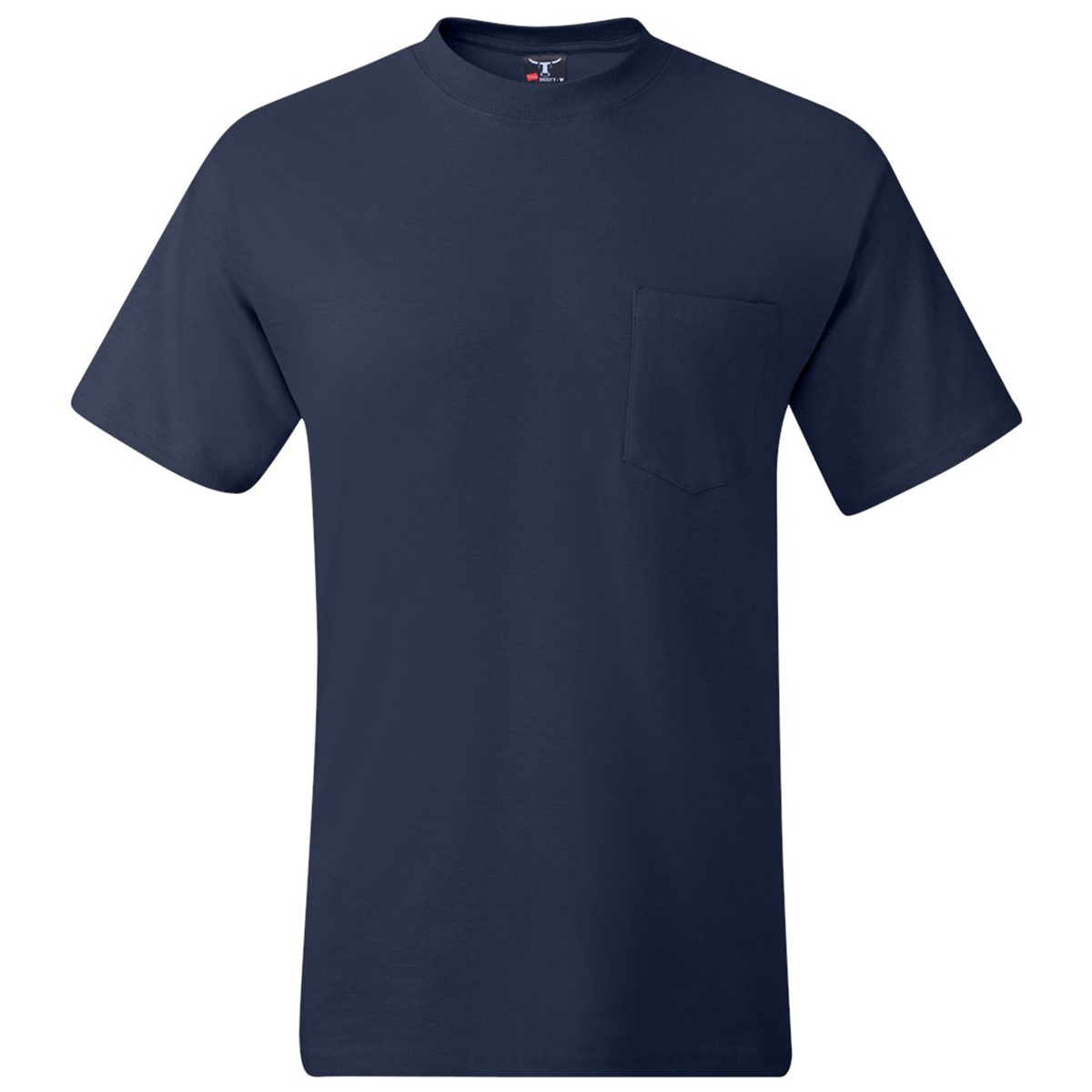 Hanes® Beefy-T® Pocket T-Shirt - Show Your Logo