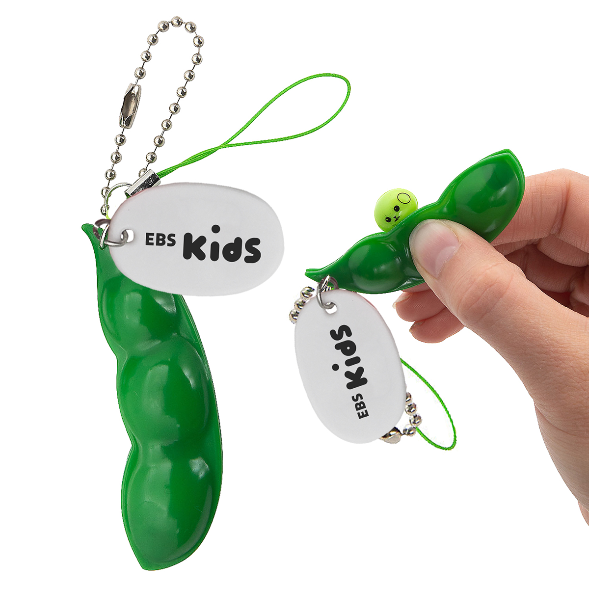 Peapod Fidget Keychain - Show Your Logo