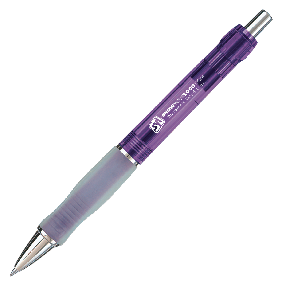 Paper Mate® Breeze Ball Pen - Translucent Barrel - Show Your Logo