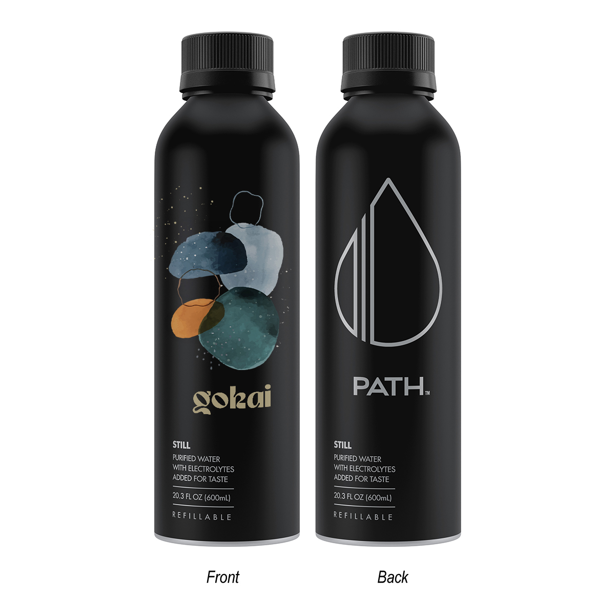 PATH® Still Water and Refillable Bottle - 20 oz - Show Your Logo